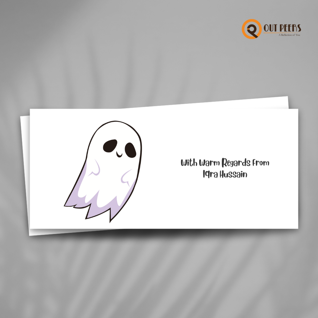Spooky Simple – Outpeers - Name Envelopes - Customized Envelopes