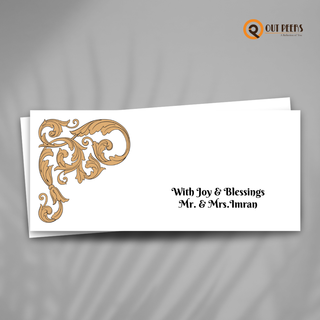 Baroque Corner – Outpeers - Name Envelopes - Customized Envelopes